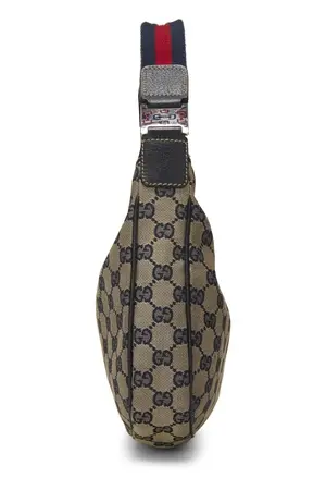 Gucci Gg Canvas Hobo Bag - Navy