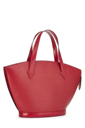 LOUIS VUITTON Epi St. Jacques Handbag - Red