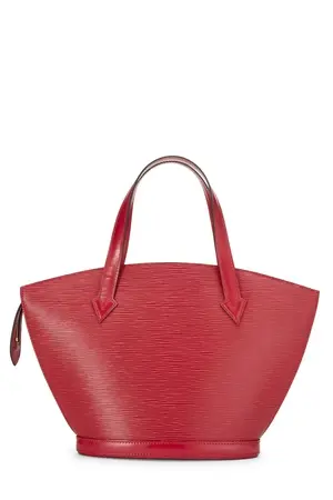 LOUIS VUITTON Epi St. Jacques Handbag - Red