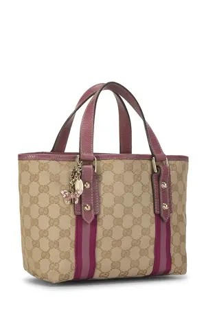 Gucci Original Gg Canvas Jolicoeur Tote Bag - Pink