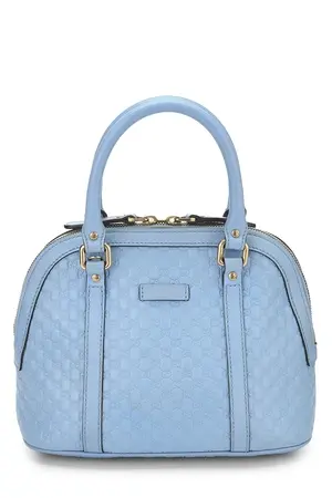 Gucci Microguccissima Dome Bag - Blue