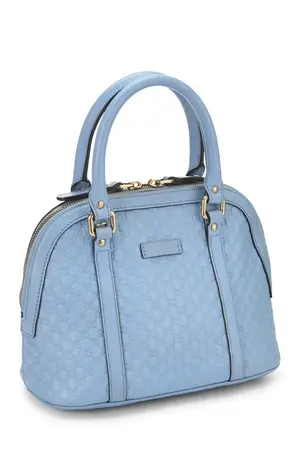 Gucci Microguccissima Dome Bag - Blue