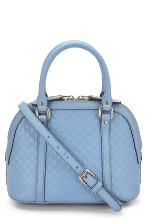 Gucci Microguccissima Dome Bag - Blue