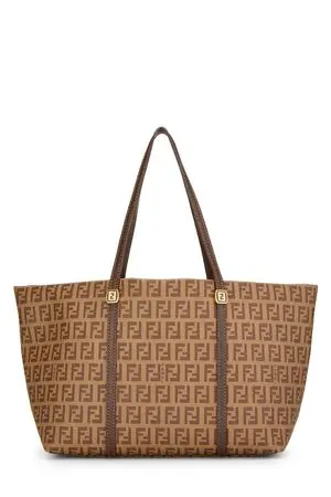 Fendi Zucchino Coated Tote