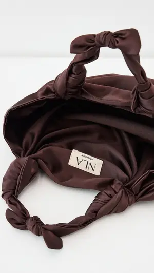 NLA COLLECTION Nla Knot Bag - Brown