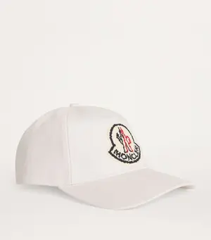 Moncler Cotton Baseball Cap With Logo