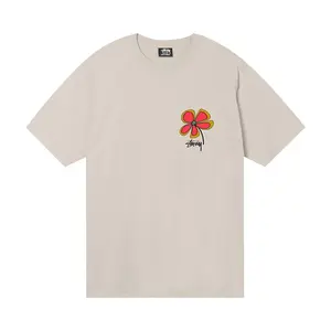 StÜssy Flower Tee 'smoke