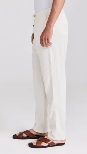 Rails Callum Drawstring Pants - Ecru