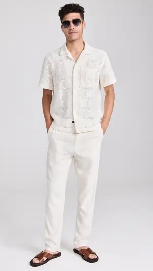 Rails Callum Drawstring Pants - Ecru