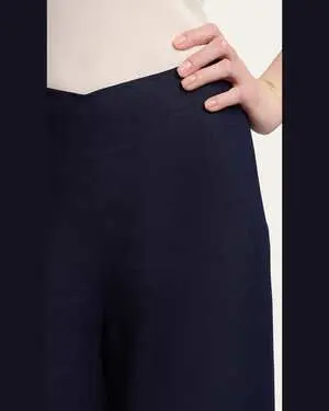 Ralph Lauren Daria Linen Wide-leg Pants