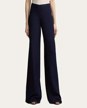 Ralph Lauren Daria Linen Wide-leg Pants