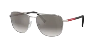 Prada Sunglasses - Gradient Grey Mirror Silver