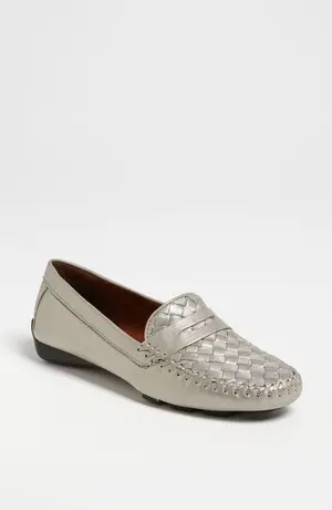 Robert Zur Petra Driving Loafer - Silver