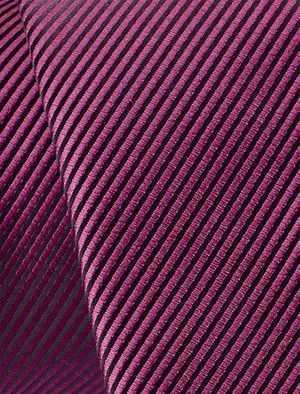 SYNRGY BY DXL Textured Solid Tie - Berry