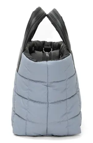 VEECOLLECTIVE Small Porter Quilted Tote - Slate Grey Gry