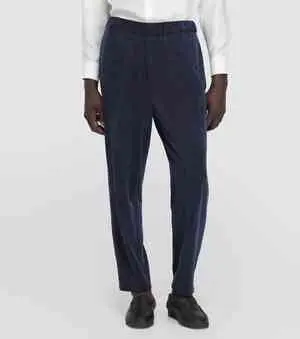 Giorgio Armani Jersey Straight Trousers