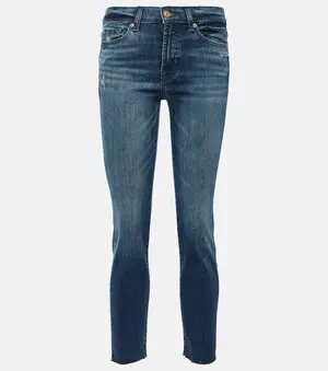 7 For All Mankind Roxanne Ankle-length Jeans