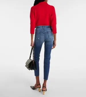 7 For All Mankind Roxanne Ankle-length Jeans