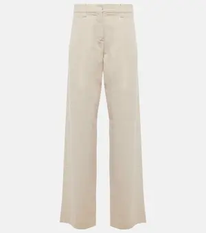 Brunello Cucinelli Mid-rise Straight Jeans - White