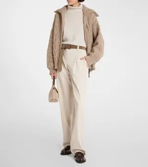 Brunello Cucinelli Mid-rise Straight Jeans - White