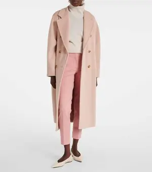 Max Mara Pegno Cropped Slim Pants - Pink