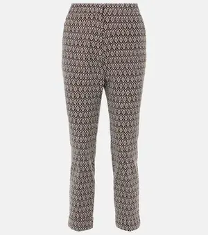 Etro Printed Cropped Pants