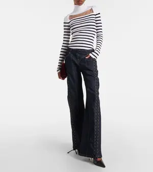 JEAN PAUL GAULTIER Cutout Sweater - Multicoloured
