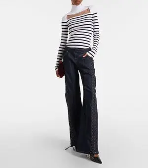 JEAN PAUL GAULTIER Cutout Sweater - Multicoloured