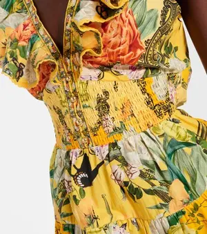 Camilla Paths Of Gold Minidress