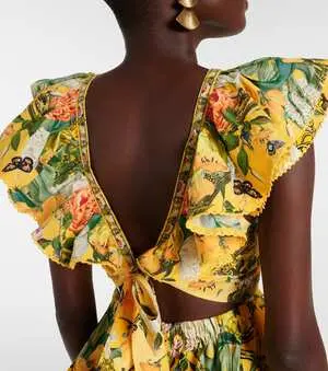 Camilla Paths Of Gold Minidress