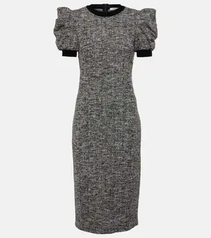 Max Mara Puff Sleeve Day Dresses