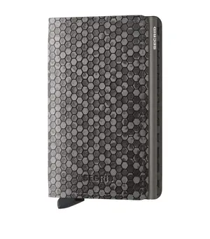 SECRID Leather Slimwallet Grey