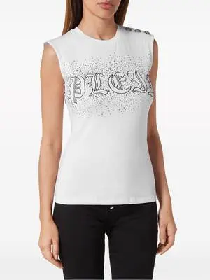 Philipp Plein Crystal-embellished Tank Top