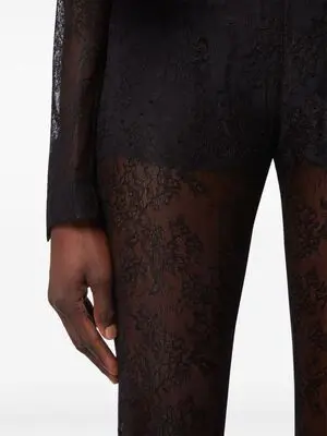 Nina Ricci Chantilly Lace Flared Trousers