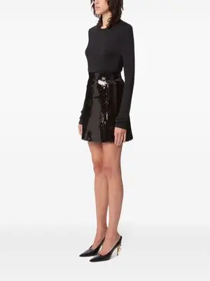 Nina Ricci Sequin Mini Skirt