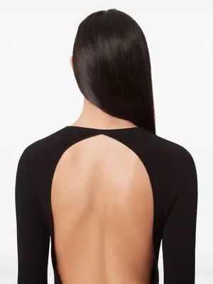 Nina Ricci Open-back Maxi Dress