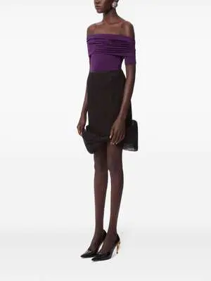 Nina Ricci Lace Skirt With Bow