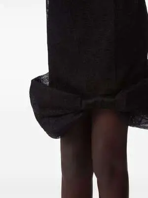 Nina Ricci Lace Skirt With Bow