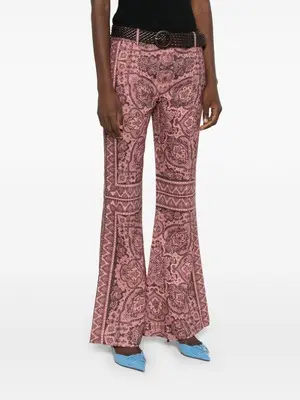 Zimmermann Ottie Paisley-print Trousers