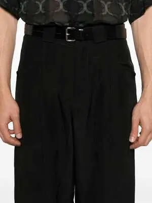 Giorgio Armani Tailored Loose-cut Trousers