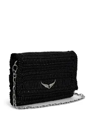Zadig&Voltaire Medium Rock Eternal Clutch Bag - Black