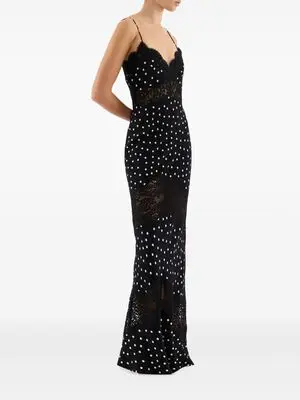 Rebecca Vallance Celyn Polka-dot Maxi Dress