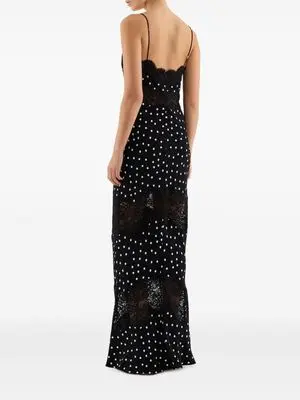 Rebecca Vallance Celyn Polka-dot Maxi Dress
