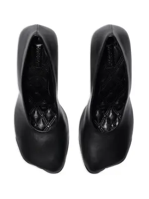 Burberry Duck 90mm Leather Pumps