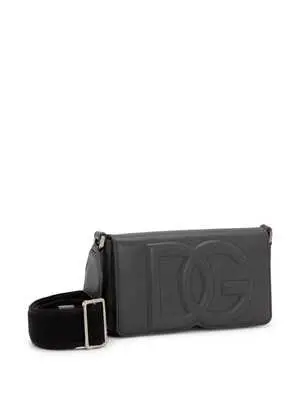 Dolce & Gabbana Logo-embossed Mini Bag - Grey