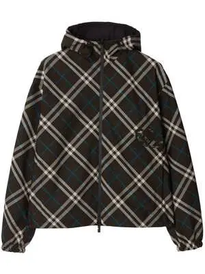 Burberry Reversible Check Jacket - Brown