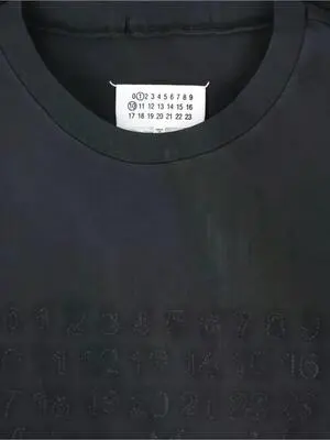 MAISON MARGIELA Embroidered-logo T-shirt