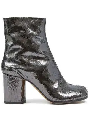 MAISON MARGIELA Tabi Broken Mirror Boots - Grey