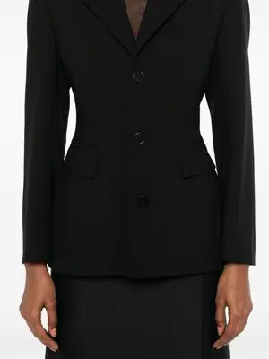Balenciaga Single-breasted Wool Blazer