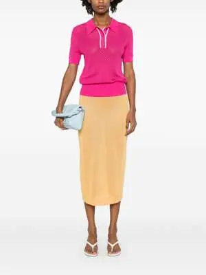 Fabiana Filippi Fine-knit Midi Skirt